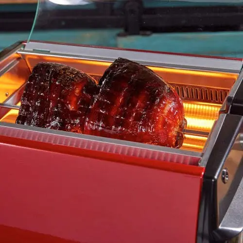 KITCHEN CHEF Indoor Smokeless Rotisserie Grill