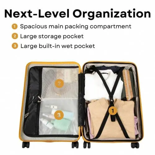 RICARDO BEVERLY HILLS Cambria Hardside 3-piece Luggage Set