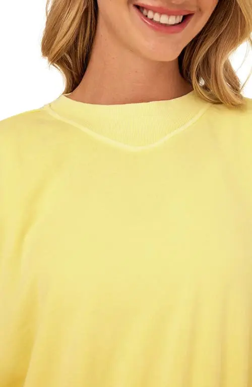 THREADS 4 THOUGHT Mineral Wash Sweatshirt - Lemonade