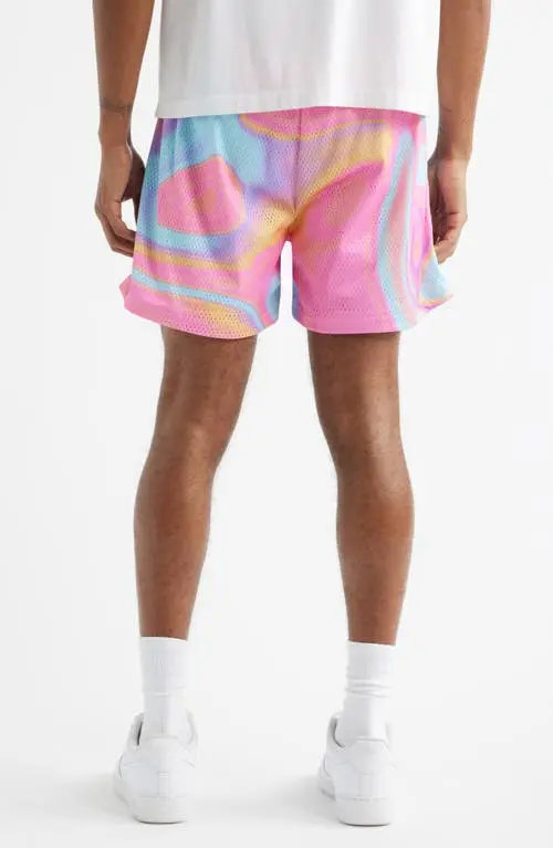OVERTIME Splash Mesh Shorts