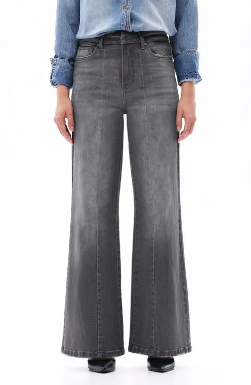 BAYEAS Seamed Wide Leg Jeans