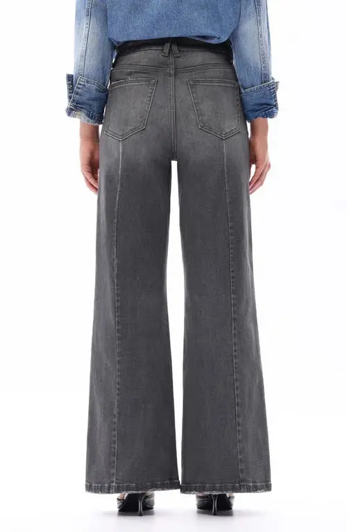 BAYEAS Seamed Wide Leg Jeans