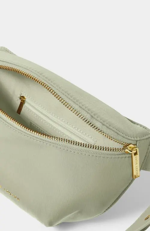 KATIE LOXTON Nylon-luxe Belt Bag - Matcha