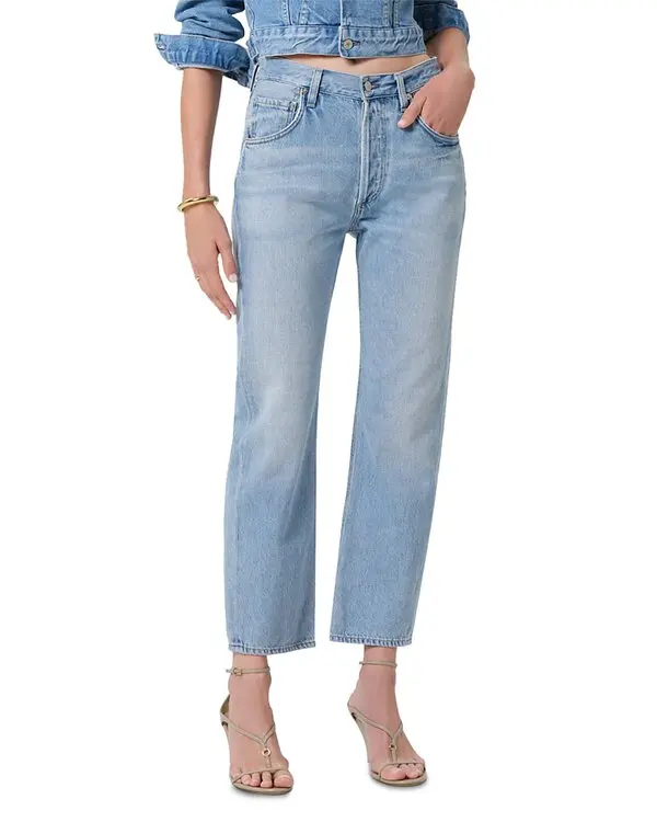 Citizens Of Humanity Winslow Boyfriend High-rise Ankle Jeans - Ritual