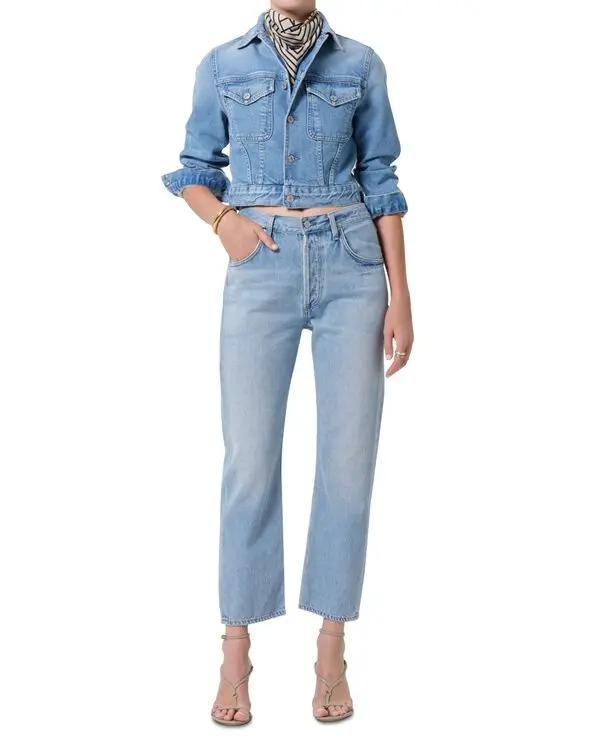 Citizens Of Humanity Winslow Boyfriend High-rise Ankle Jeans - Ritual