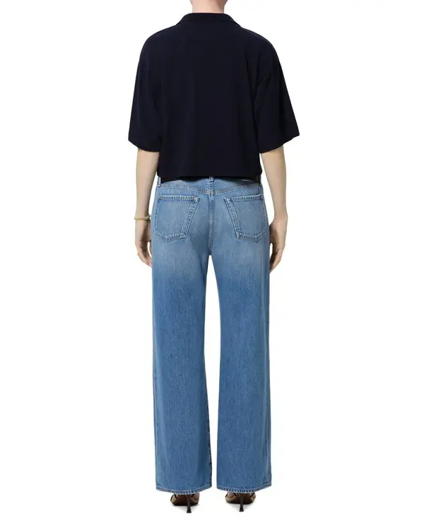 Citizens Of Humanity Track High-rise Wide-leg Jeans - Solstice