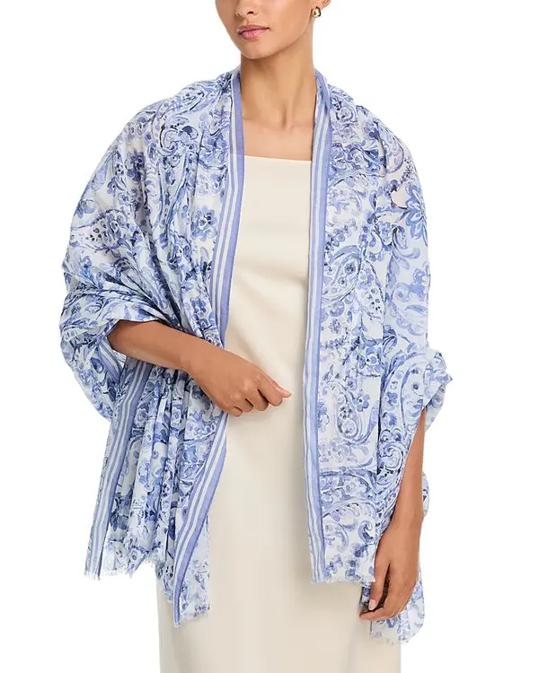 FRAAS Oversized Floral Scarf