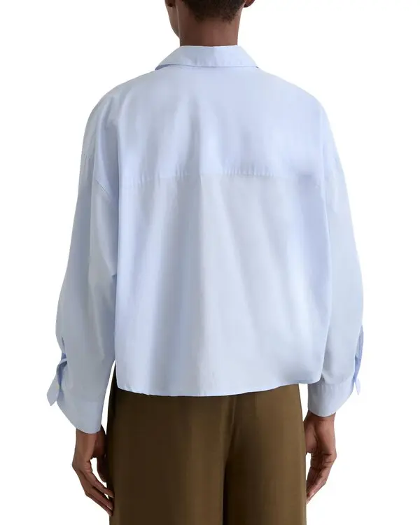 REISS Solenge Cropped Shirt