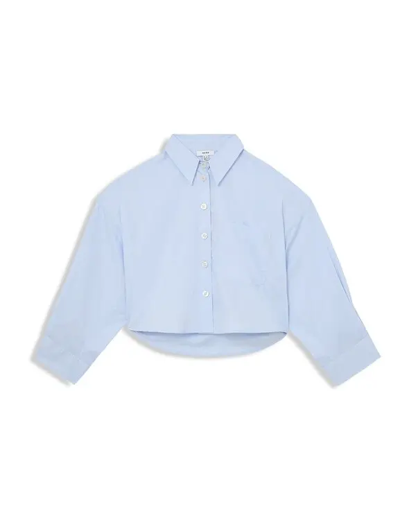 REISS Solenge Cropped Shirt