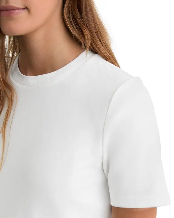 REISS Ribbed Neck T-shirt