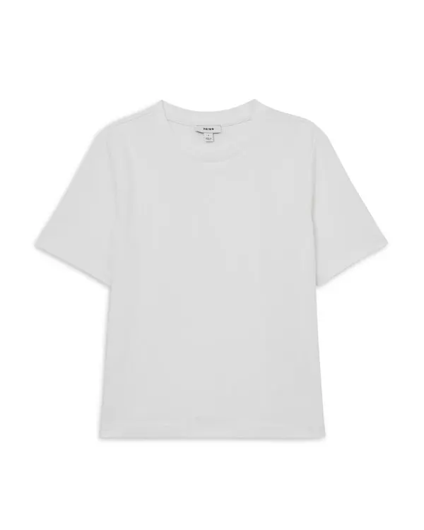 REISS Ribbed Neck T-shirt