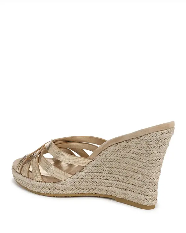 Veronica Beard Phylina Espadrille Sandals - Gold