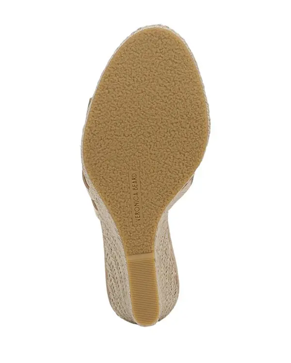 Veronica Beard Phylina Espadrille Sandals - Gold