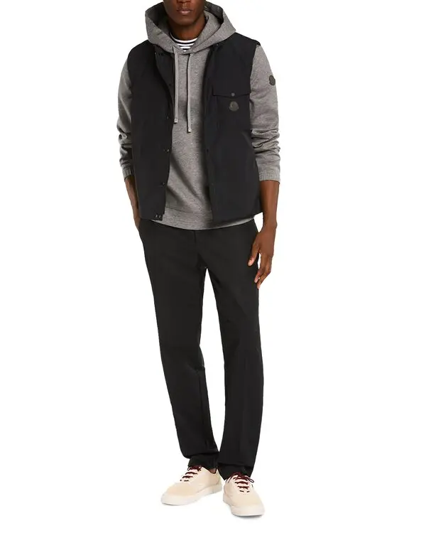 Moncler Drawstring Hoodie - Grey