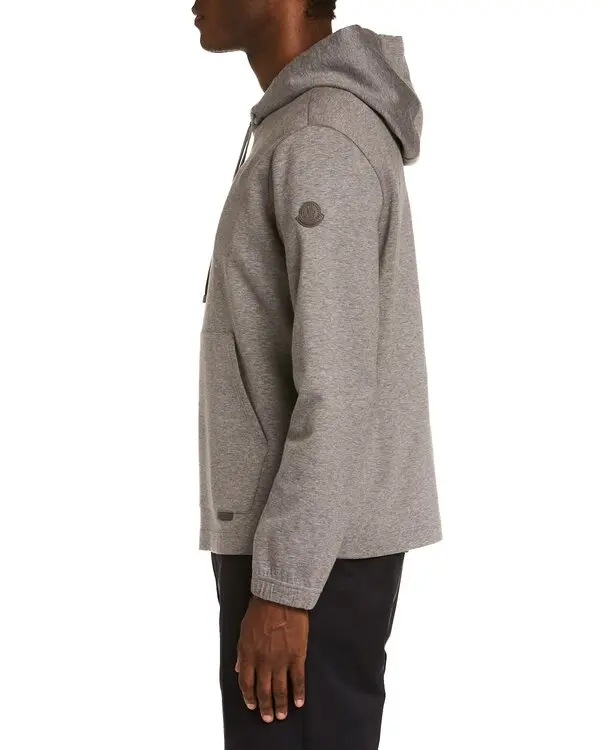 Moncler Drawstring Hoodie - Grey