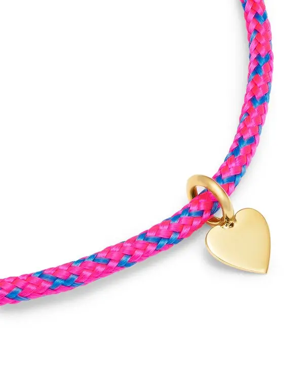Zoe Chicco 14k Yellow Charm Cord Bracelet