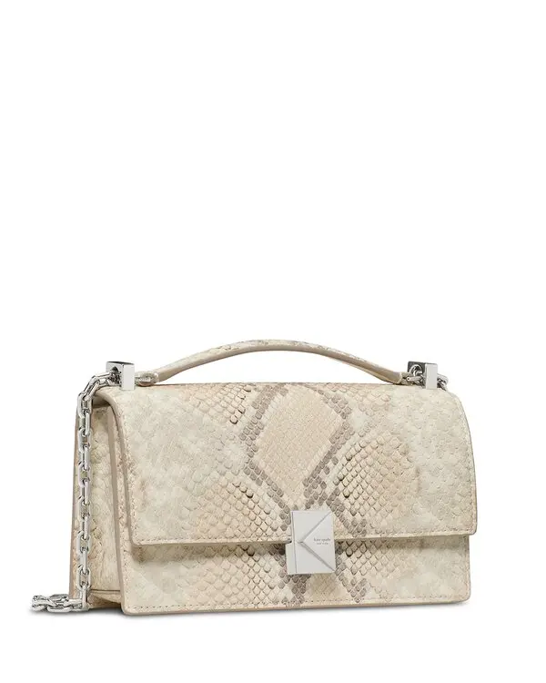Kate Spade New York Deco Mini Snake Embossed Leather Crossbody