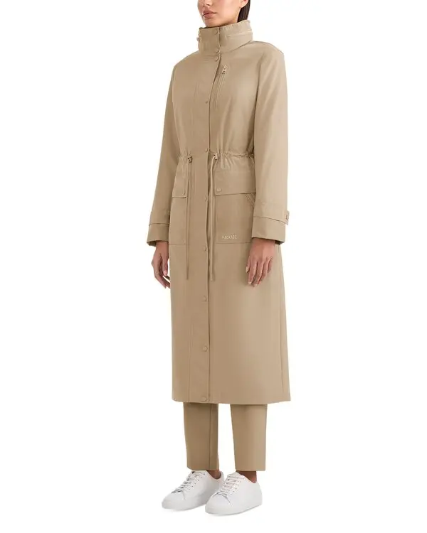 Mackage Magdelena Maxi Rain Jacket - Light Camel