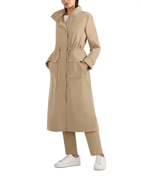 Mackage Magdelena Maxi Rain Jacket - Light Camel