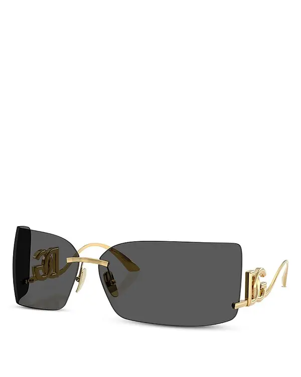Dolce & Gabbana Rectangle Sunglasses - Gold