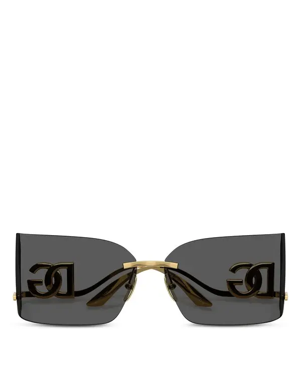 Dolce & Gabbana Rectangle Sunglasses - Gold