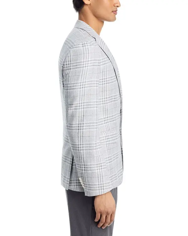 BOSS H-hutson Windowpane Suit Jacket