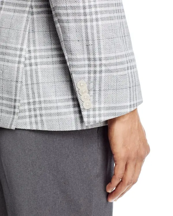 BOSS H-hutson Windowpane Suit Jacket