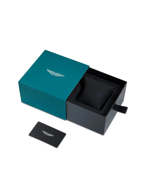 ASTON MARTIN Trg Automatic 41mm Silicone Watch