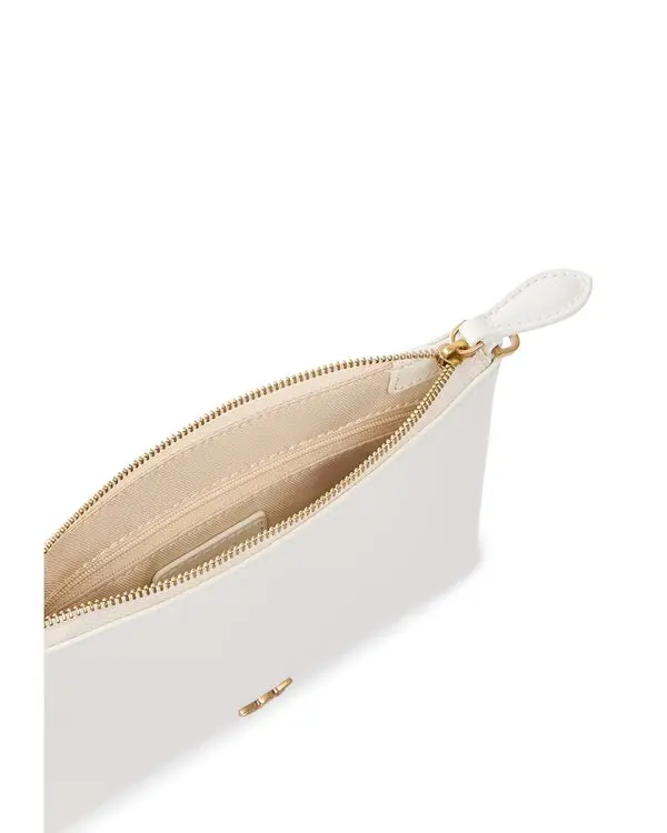 Pinko Flat Horizontal Mini Leather Pouch - Zq