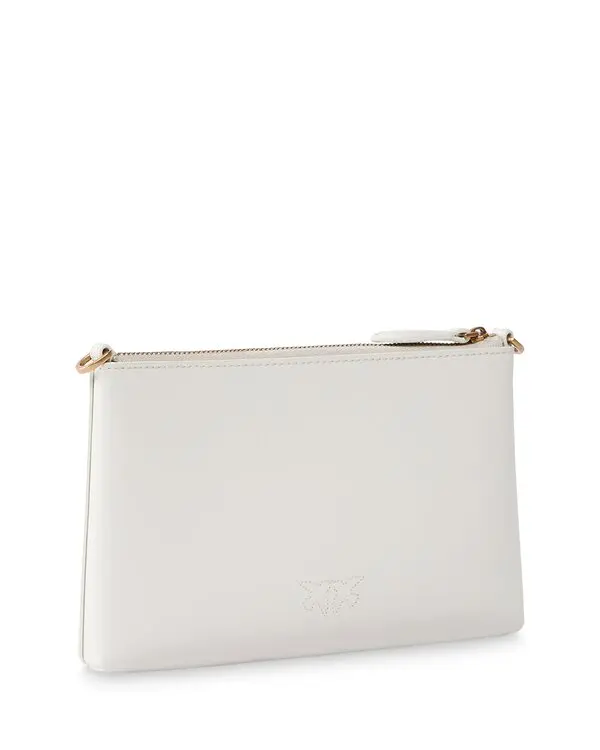Pinko Flat Horizontal Mini Leather Pouch - Zq