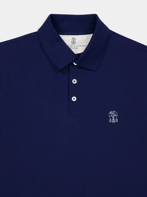 Brunello Cucinelli Cotton Piqué Polo Shirt