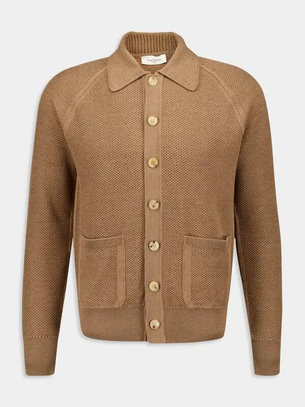 PIACENZA CASHMERE 1733 Virgin Wool Button-up Overshirt