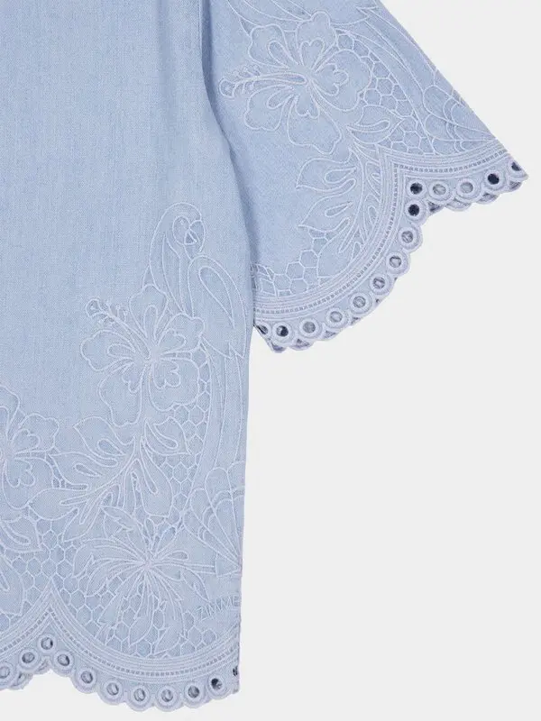 Zimmermann Daylight Denim Shirt - Blue