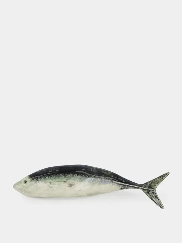 BORDALLO PINHEIRO Jack Mackerel Figurine - Grey