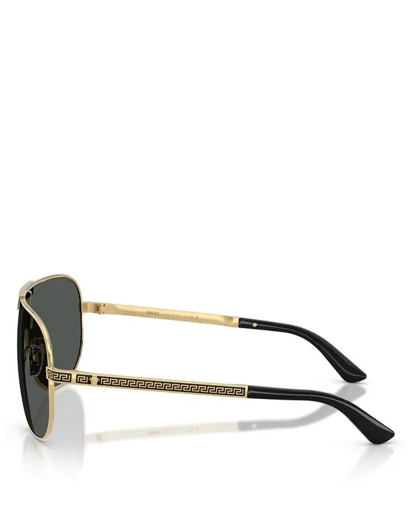 Versace Shield Sunglasses - Gold