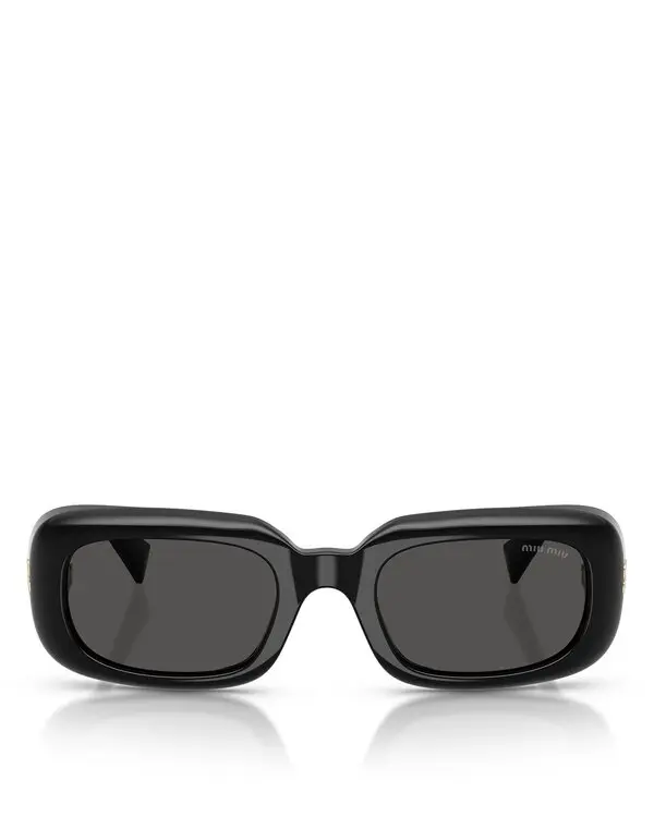 Miu Miu Rectangular Sunglasses 52mm