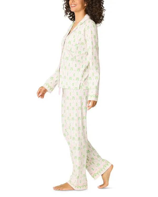 PJ Salvage Playful Print Long Pajama Set