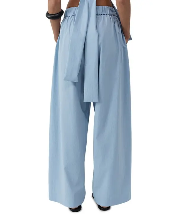 ST. AGNI Everyday Relaxed Pants - Sky