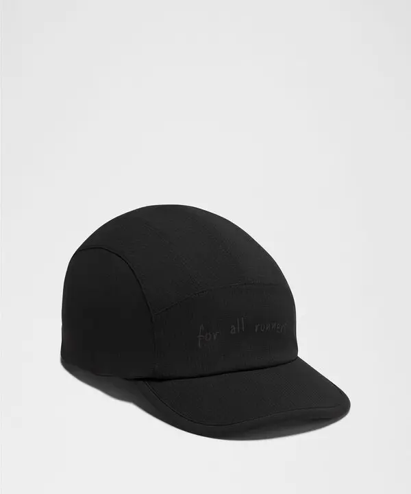 Lululemon Multi-panel Running Cap - Black/silver