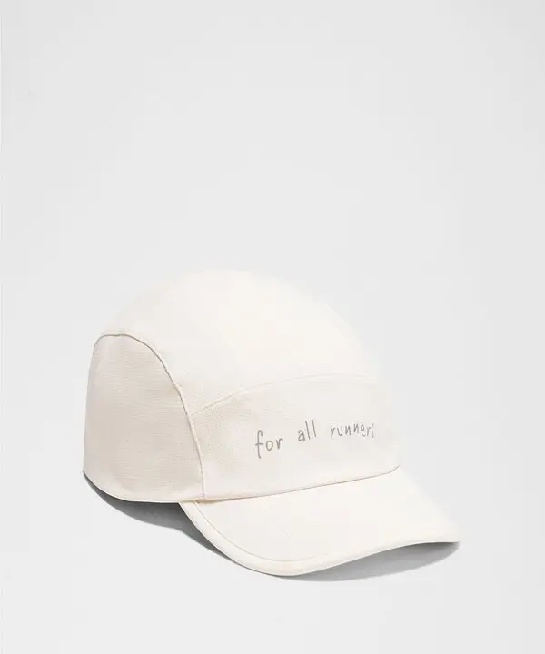 Lululemon Multi-panel Running Cap - Light Ivory/oxford Red