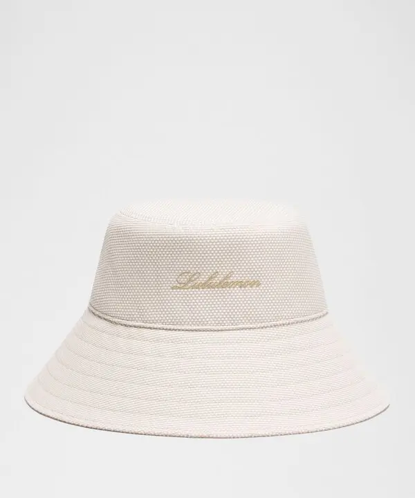 Lululemon Canvas Bucket Hat - Trench/light Ivory/oakwood Tan