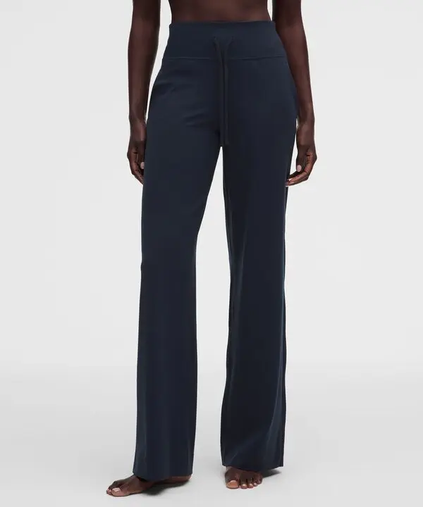 Lululemon Groove High-rise Wide-leg Pant - True Navy