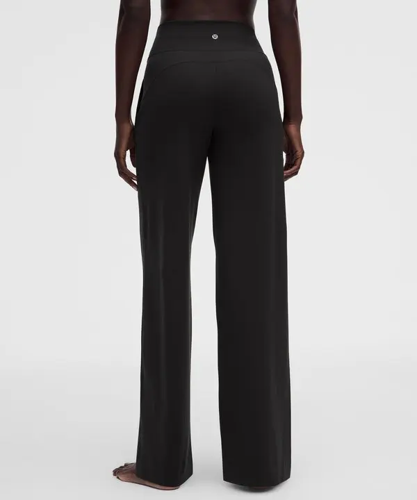 Lululemon Groove High-rise Wide-leg Pant - Black