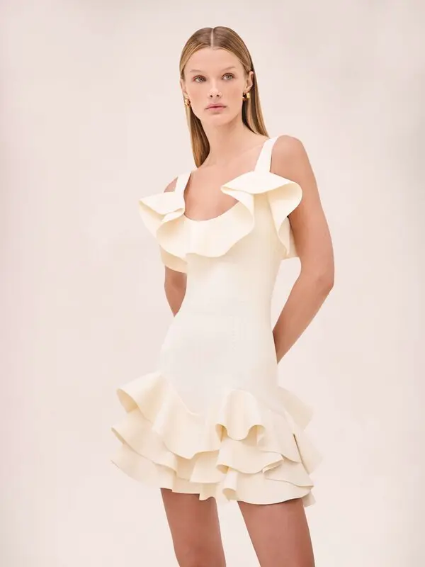 alexis ciena embellished crepe mini dress Alexis - Pearse Dress