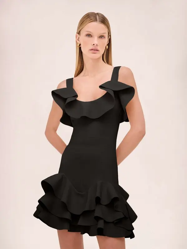 Alexis Sienna Mini Dress - Black