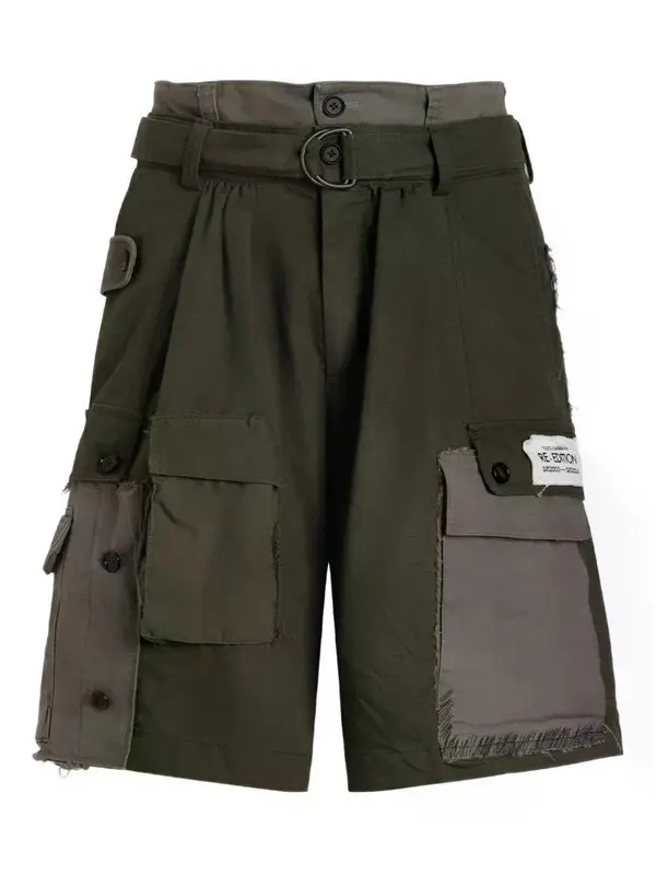Dolce & Gabbana Patchwork Belted Trousers