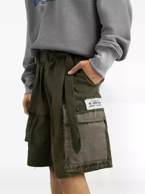 Dolce & Gabbana Patchwork Belted Trousers
