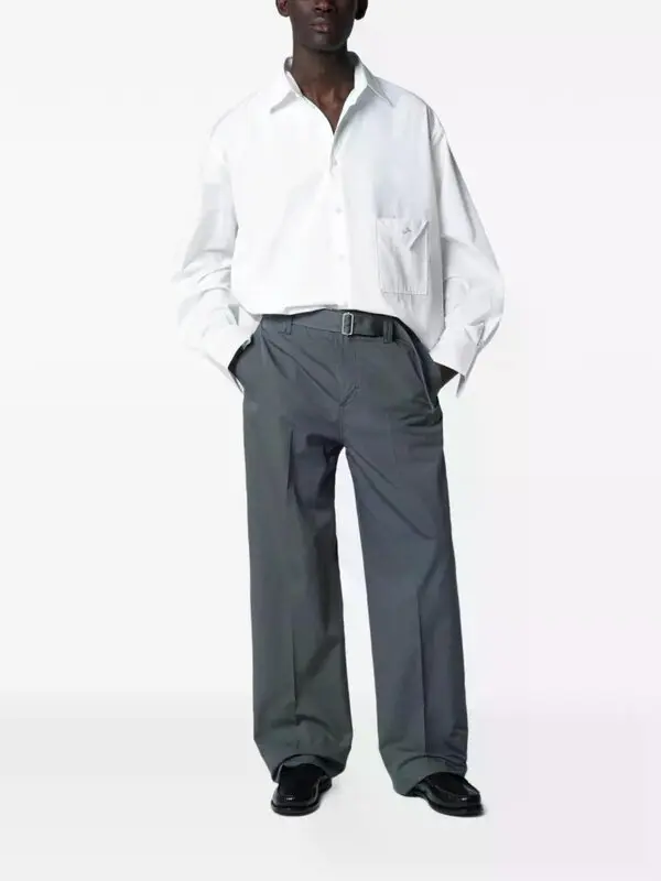 LARDINI Belted Trousers