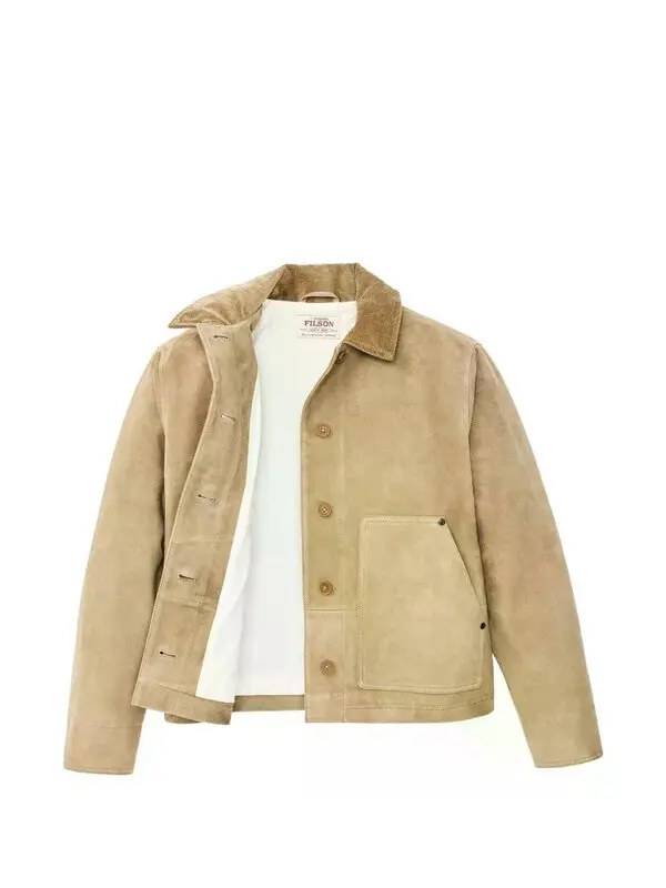 Filson Corduroy Collar Suede Jacket