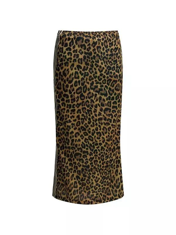 Kapital Leopard-print Midi Skirt